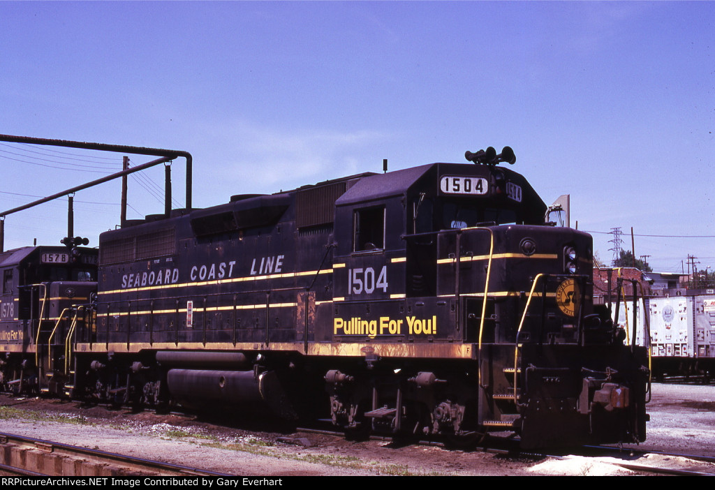 SCL GP40 #1504 - Seaboard Coast Line